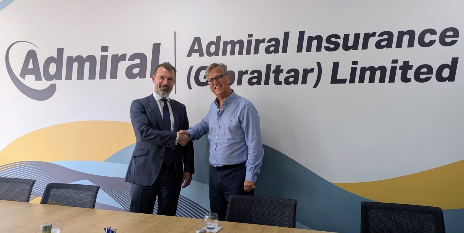 Minister Feetham visits the Admiral Insurance Gibraltar office - 717/2025