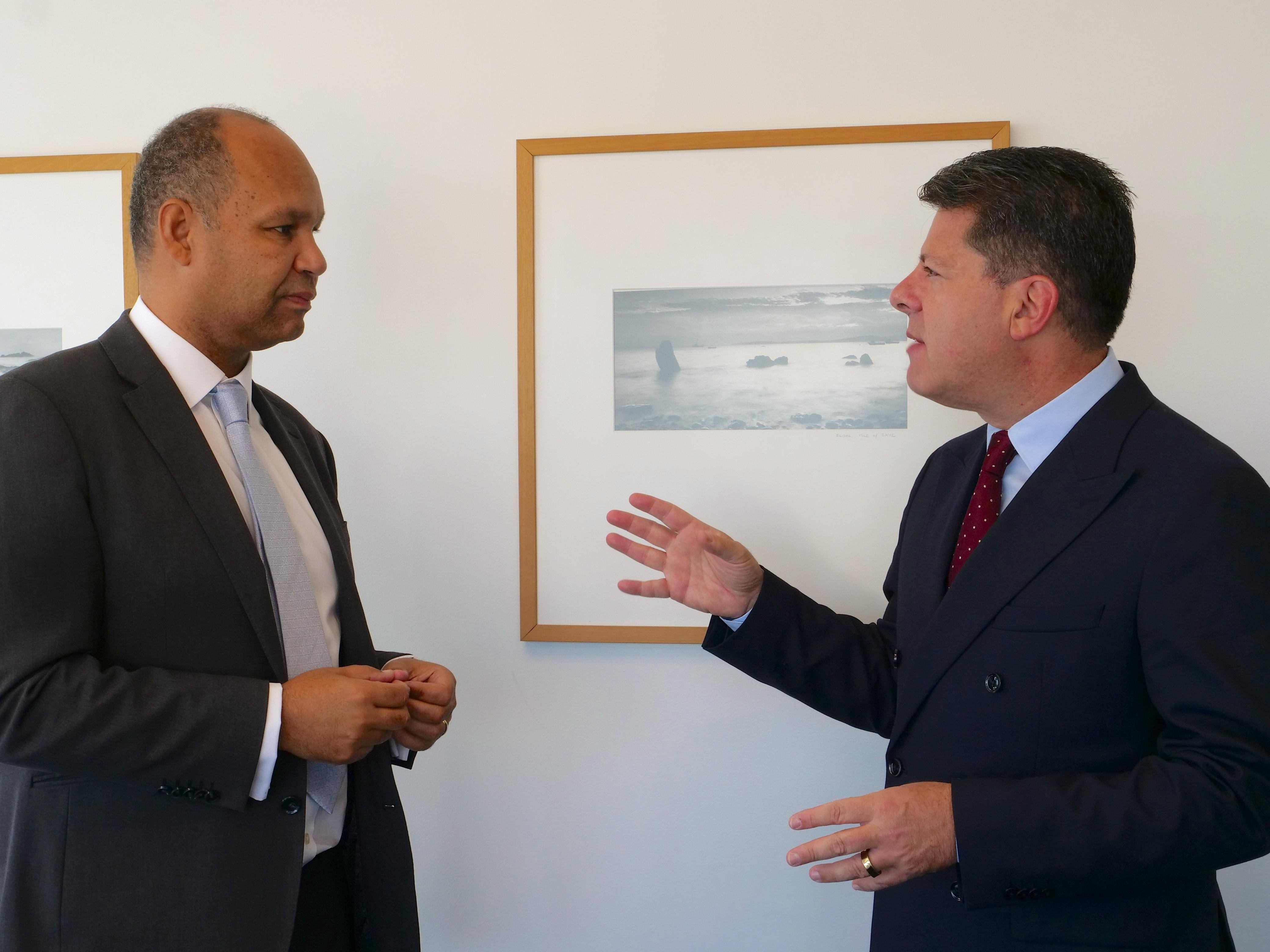 Chief Minister meets UK Deputy Permanent Representative to the United ...